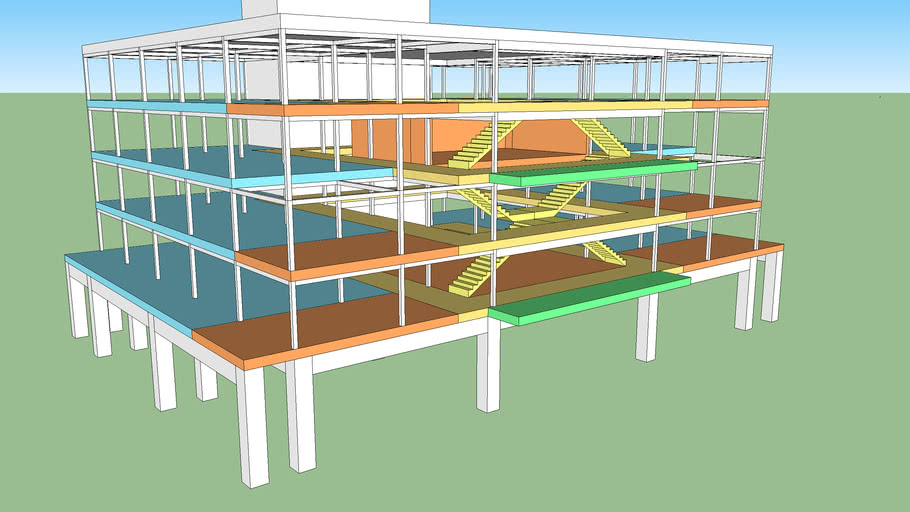 Structural massing model | 3D Warehouse