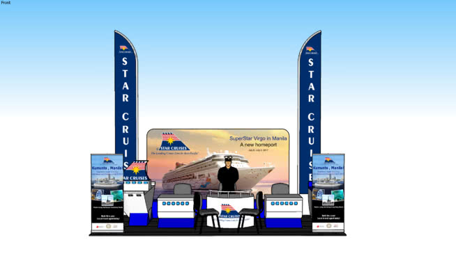 star cruises exhibit | 3D Warehouse