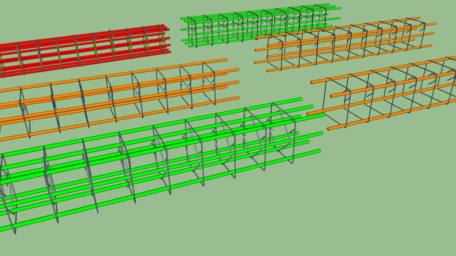 6 Types of Reinforcement Beams | 3D Warehouse