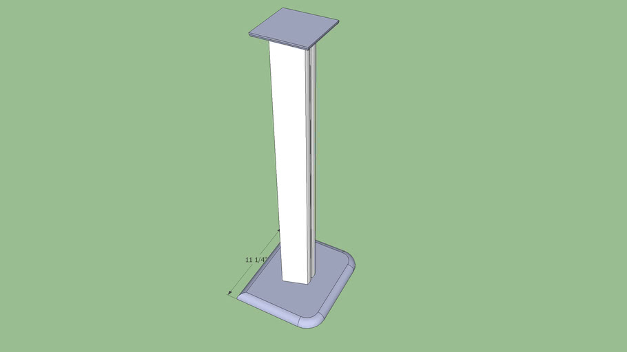 Speaker stand | 3D Warehouse