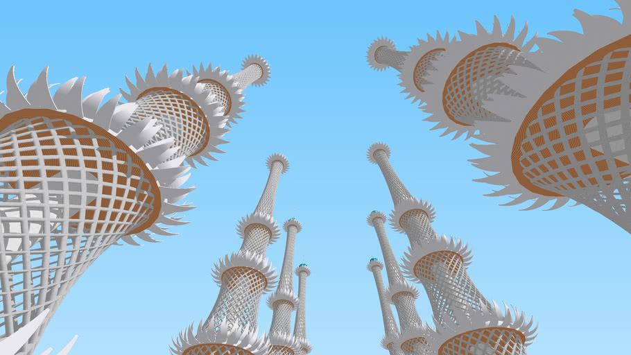 4 torres | 3D Warehouse