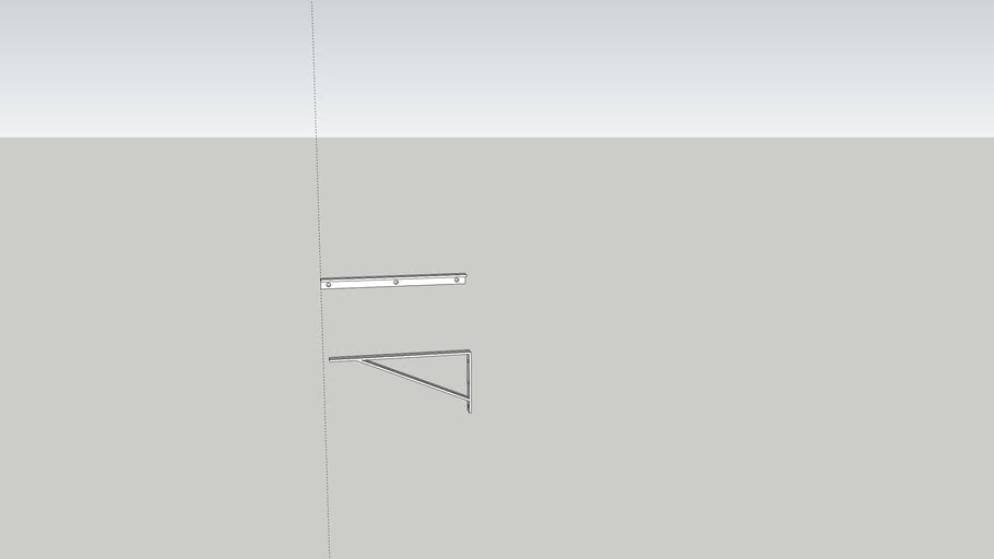 soporte triangulo encimera | 3D Warehouse