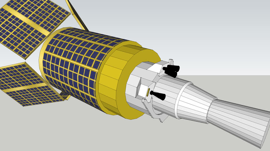 USAF Defense Support Program Satellite | 3D Warehouse