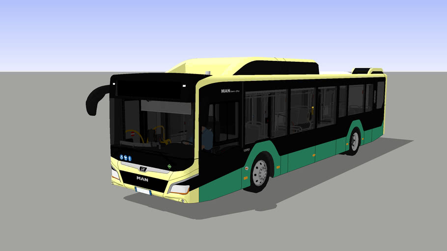 MAN Lion's City 12G Efficient Hybrid NEW may'20 | 3D Warehouse