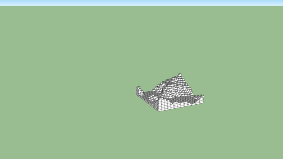 minecraft landscape | 3D Warehouse