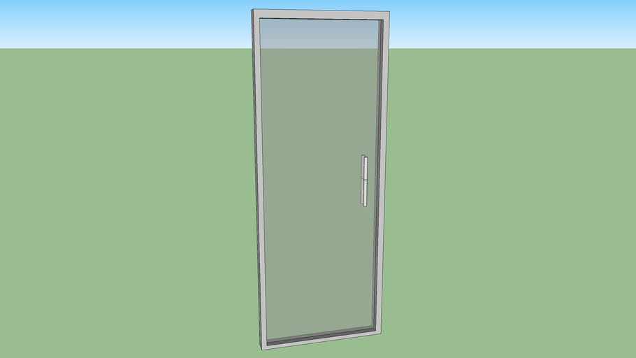 Glass DIRTT door | 3D Warehouse