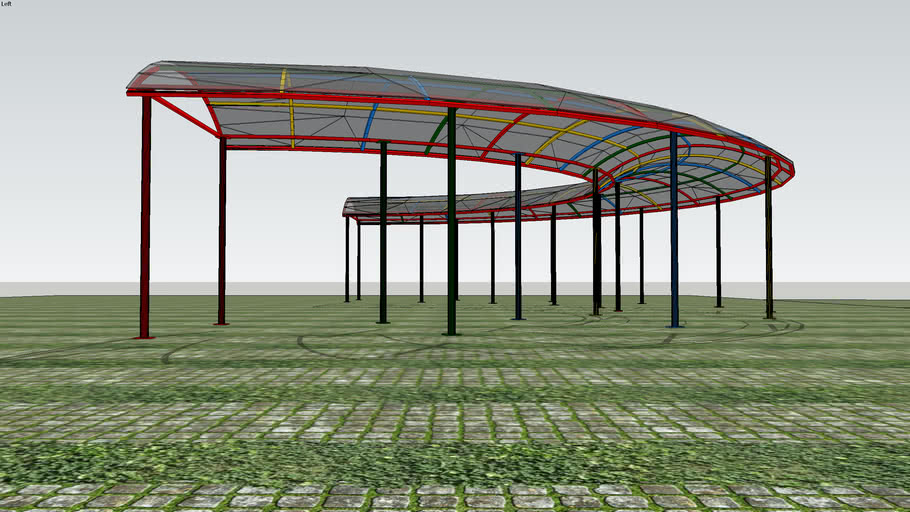 Polycorbonate Roofing | 3D Warehouse