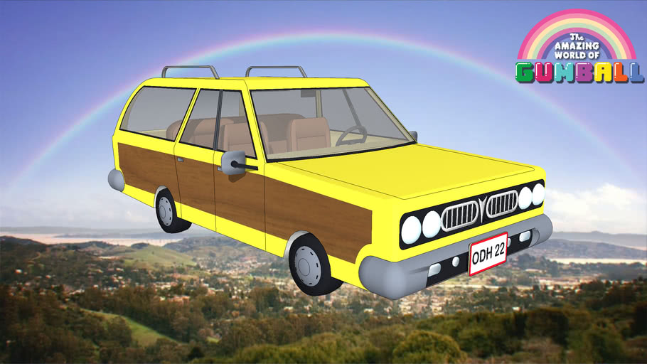 The Amazing World of Gumball Cartax | 3D Warehouse