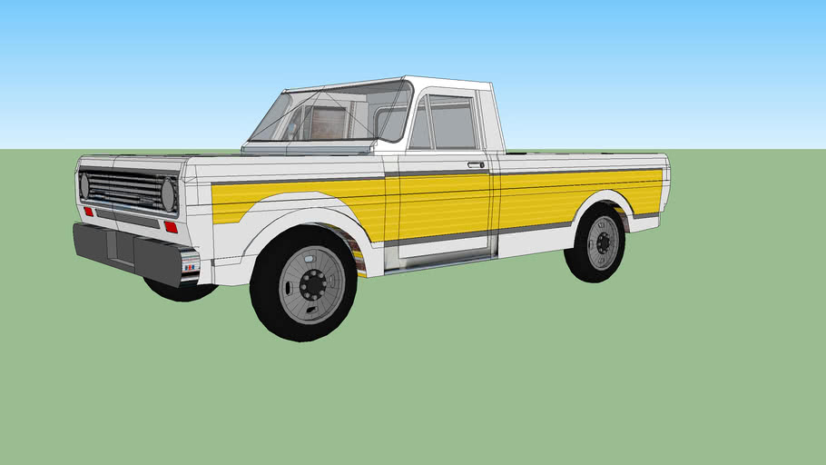 1974 International Harvester (IH) Travelette 1210 series (pickup truck ...