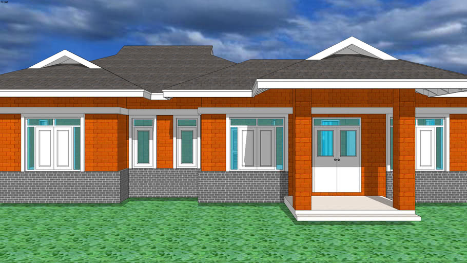 CEB BLOCK HOUSE | 3D Warehouse