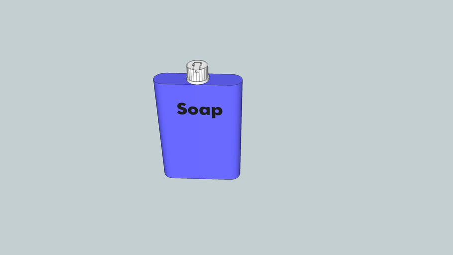 Bottle of Soap | 3D Warehouse