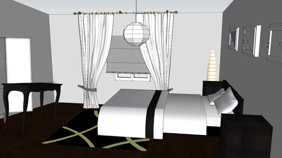 stagin bedroom | 3D Warehouse