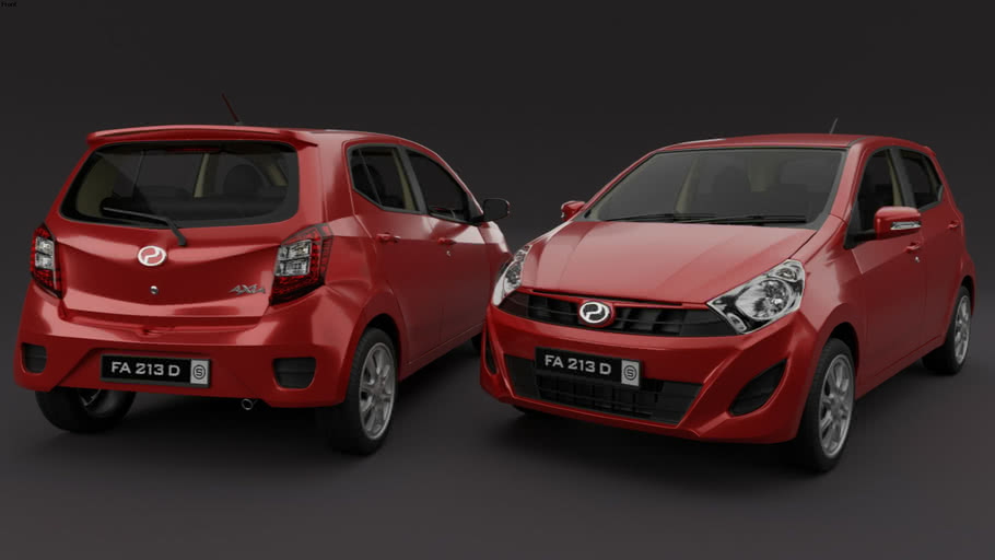 (PREVIEW MODEL) PERODUA AXIA | 3D Warehouse