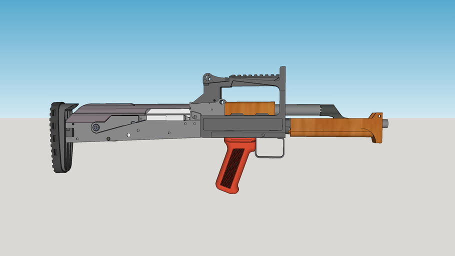 Ots-14 Groza Bullpup Conversion Kit | 3D Warehouse