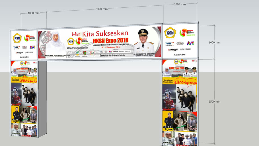 gate event | 3D Warehouse