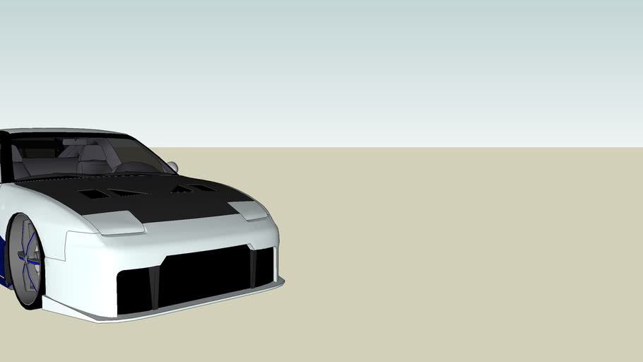 Tuned Bomex Nissan 240sx S13 | 3D Warehouse