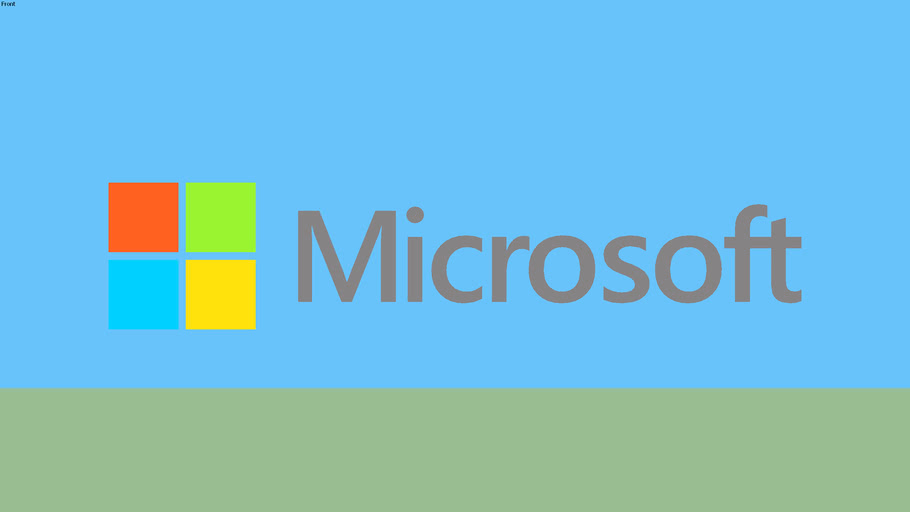 Microsoft New Logo | 3D Warehouse