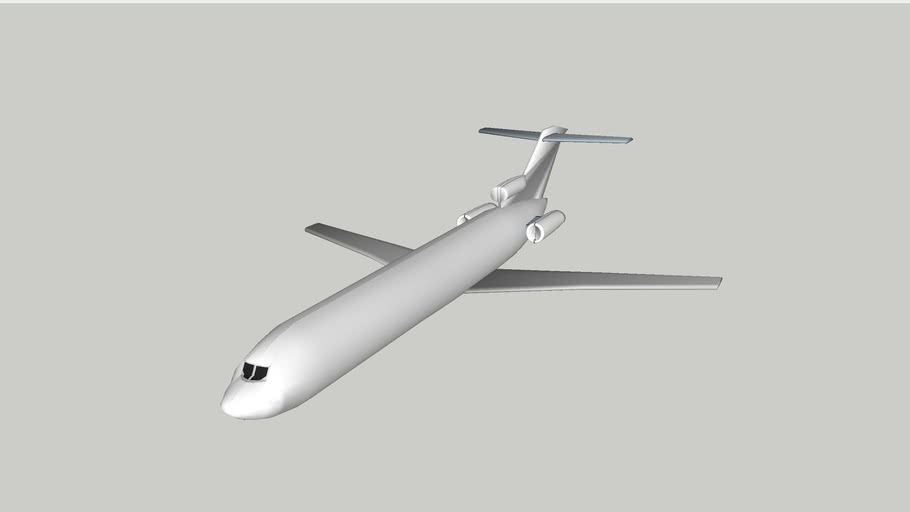 {TEMPLATE} Boeing 727-200 | 3D Warehouse