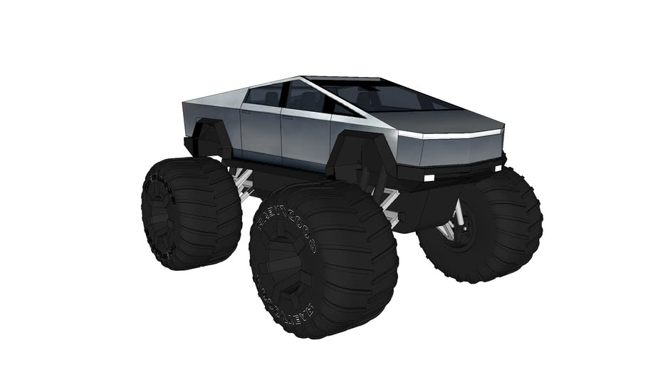 Monster CyberTruck | 3D Warehouse