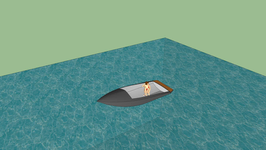3D speedboat | 3D Warehouse