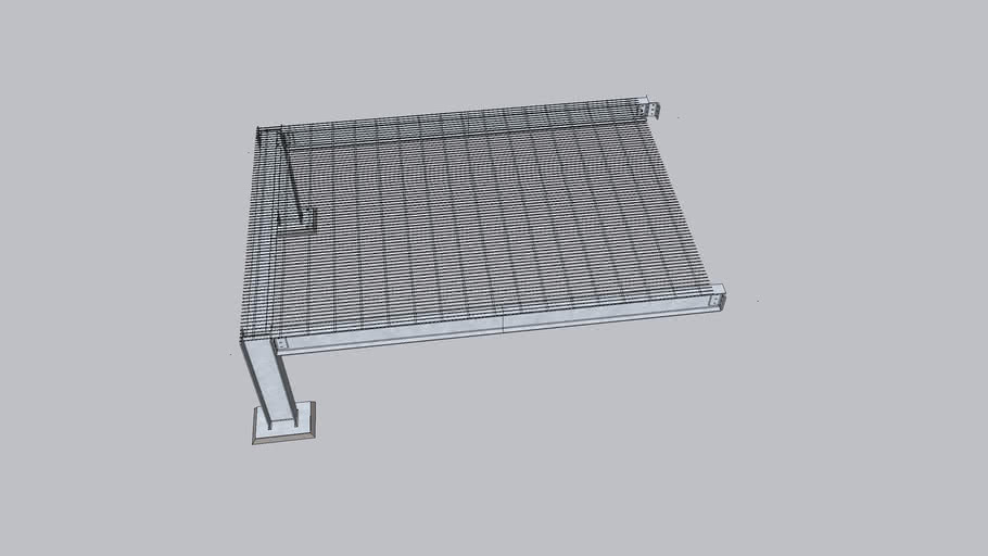 Gantry & Kennedy Grating | 3D Warehouse