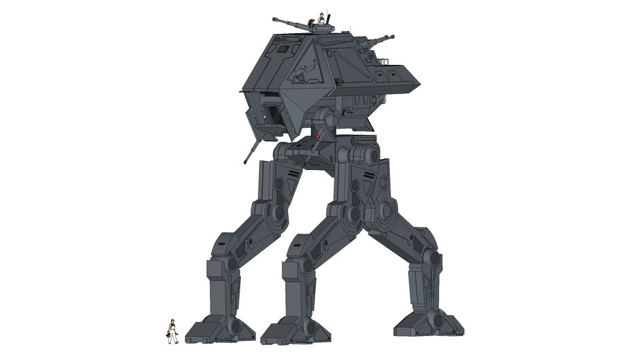 Warstrider-Class Battlewalker | 3D Warehouse