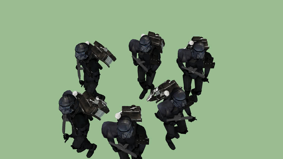 death trooper squad | 3D Warehouse