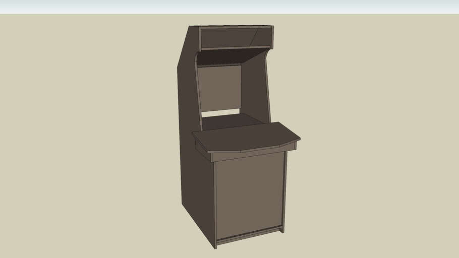 Arcade Cabinet | 3D Warehouse