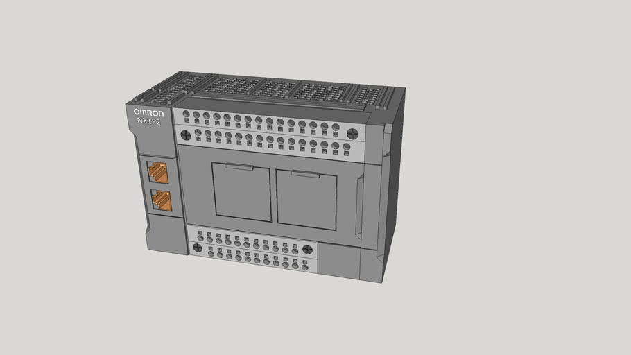 OMRON NX1P2 PLC | 3D Warehouse