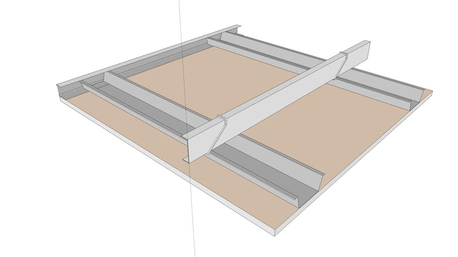 Gyproc MF ceiling | 3D Warehouse