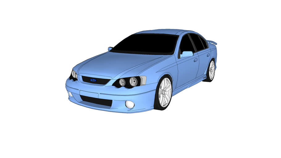 Ford BA Falcon XR6 | 3D Warehouse
