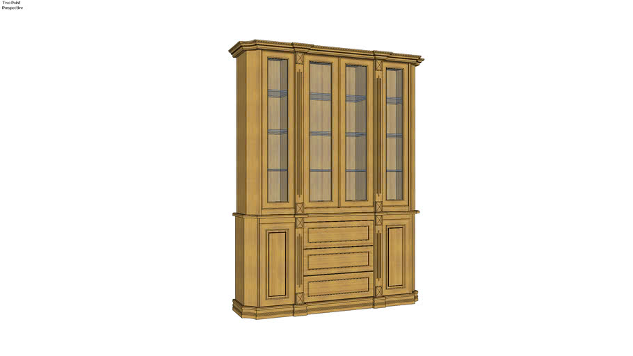 Show Case Cabinet | 3D Warehouse
