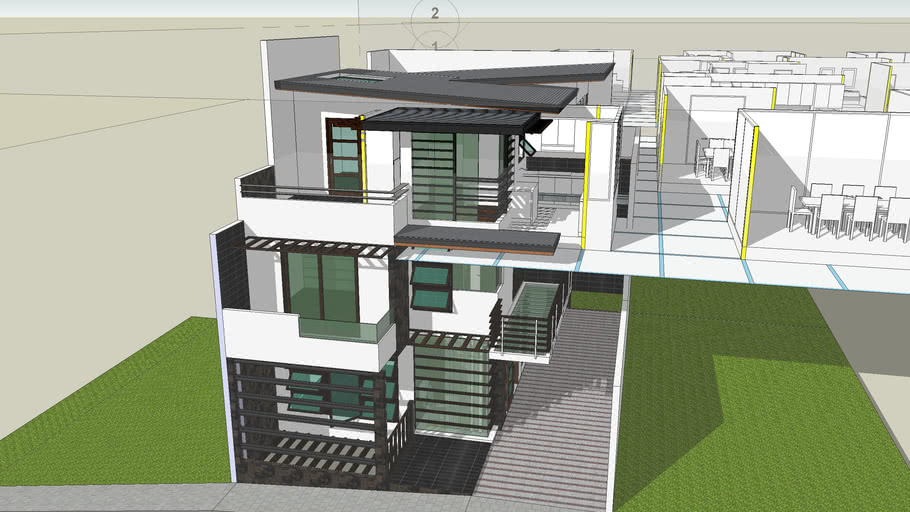 3-Story Residence | 3D Warehouse