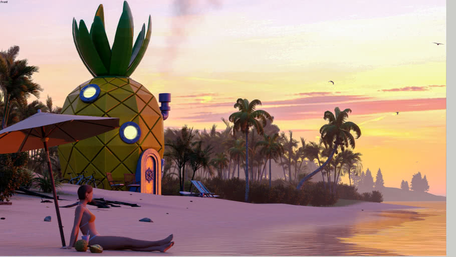 Spongebob House | 3D Warehouse