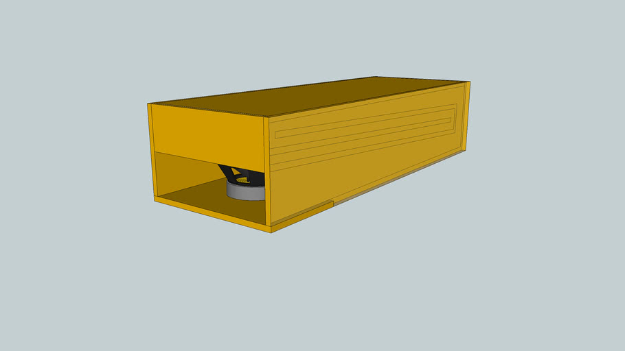 Fantastic tapped horn design using Peerless 12' Sub available at P.E ...