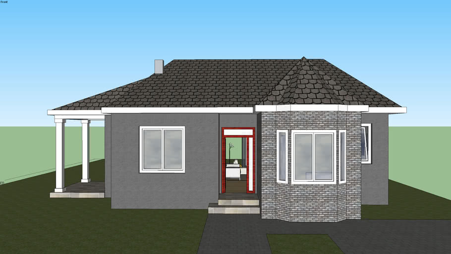 Casa model Riu de 76m2 | 3D Warehouse