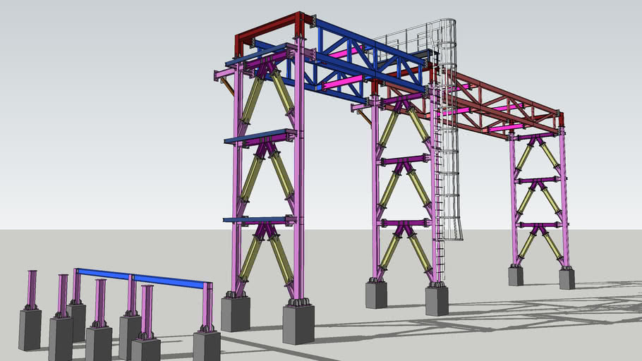 Berth Pipelines | 3D Warehouse