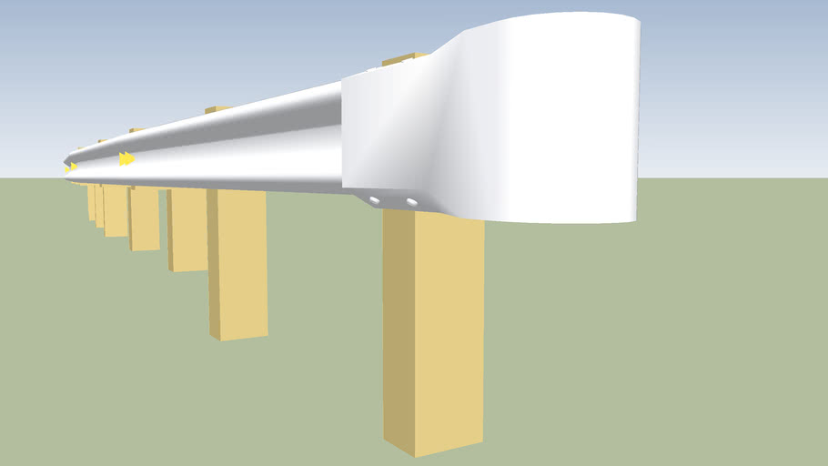 Long Guardrail | 3D Warehouse