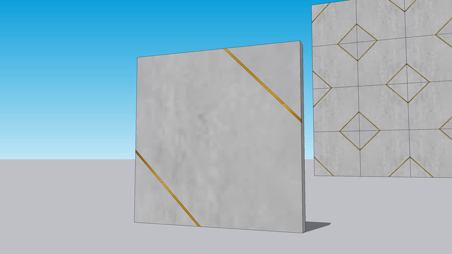 wall panel | 3D Warehouse