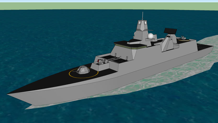 Project-22530 Stealth destroyer | 3D Warehouse