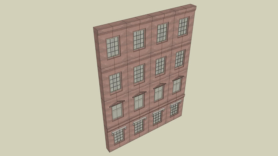 Building Facade 1 | 3D Warehouse