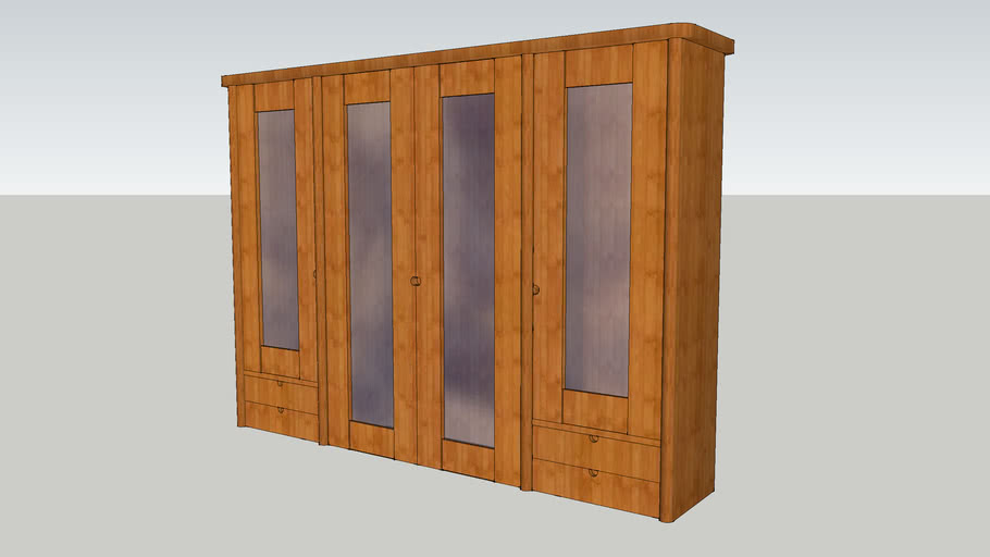 Wooden Cupboard | 3D Warehouse