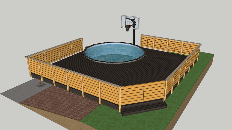 Pool deck 2 | 3D Warehouse