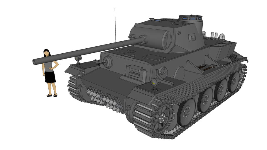 VK 36.01 Henschel | 3D Warehouse