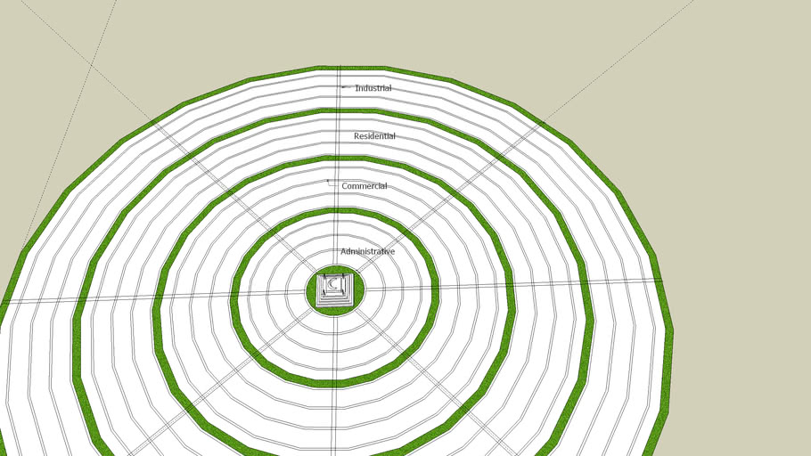 Basic City Plan | 3D Warehouse