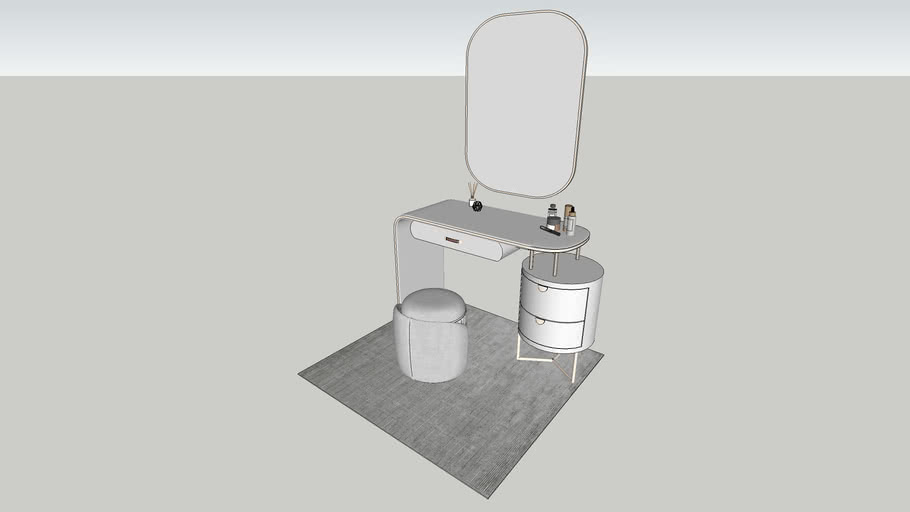 Makeup Table | 3D Warehouse