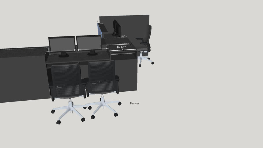 shop counter | 3D Warehouse