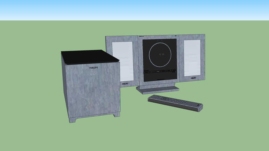 Philips Sound System | 3D Warehouse