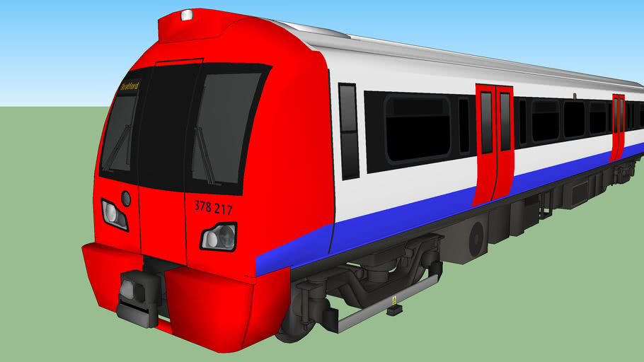 Class 378 (Capitalstar) - London Underground Livery | 3D Warehouse