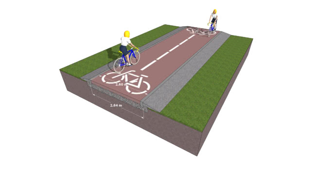 cycle track | 3D Warehouse